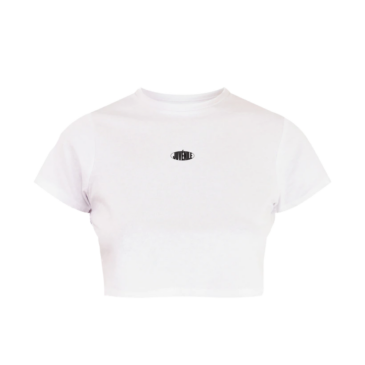 White Crop Top Juvénile